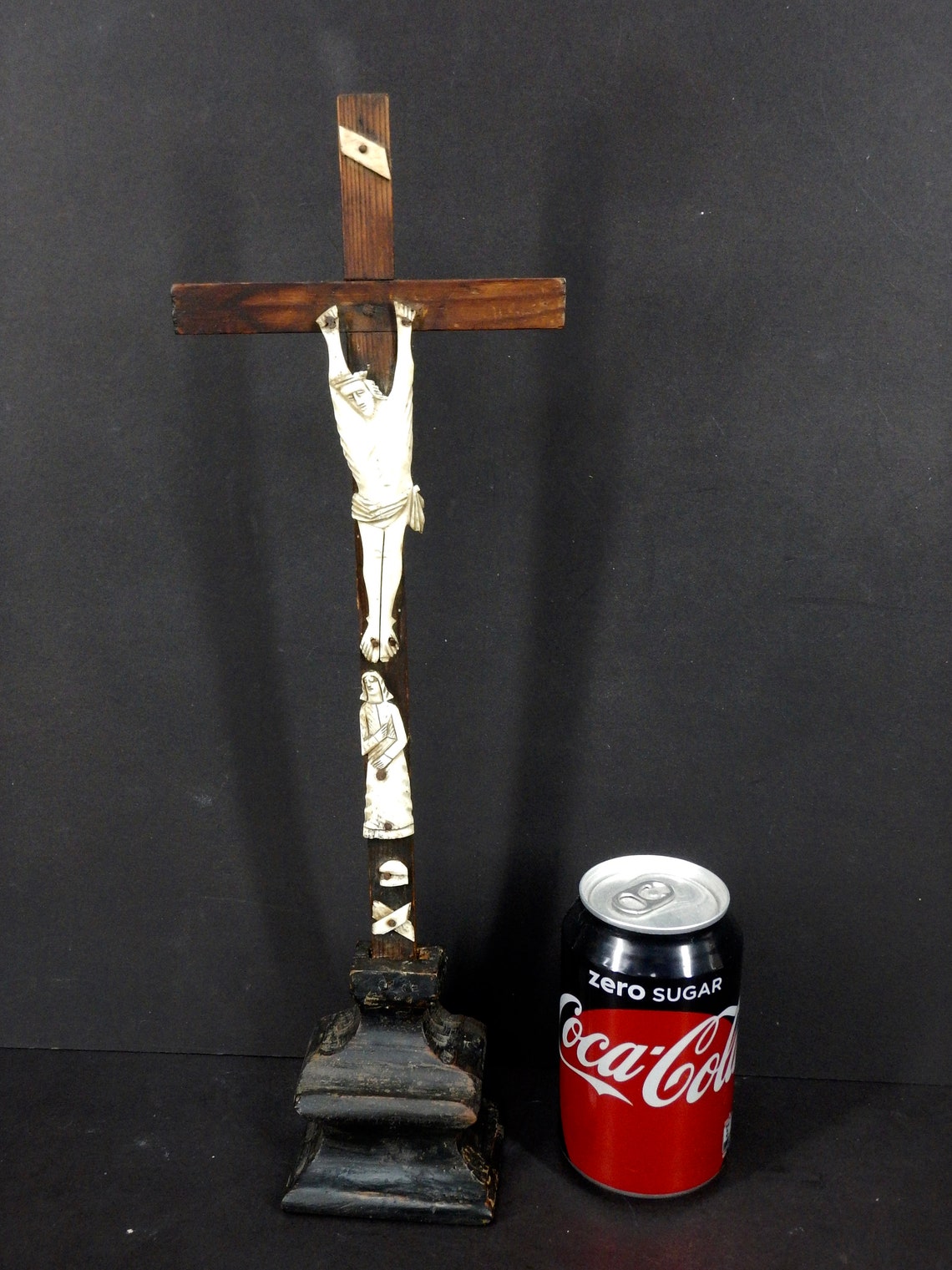 Antique French or Spanish Jansenist Carved Crucifix From C.late 1600's ...