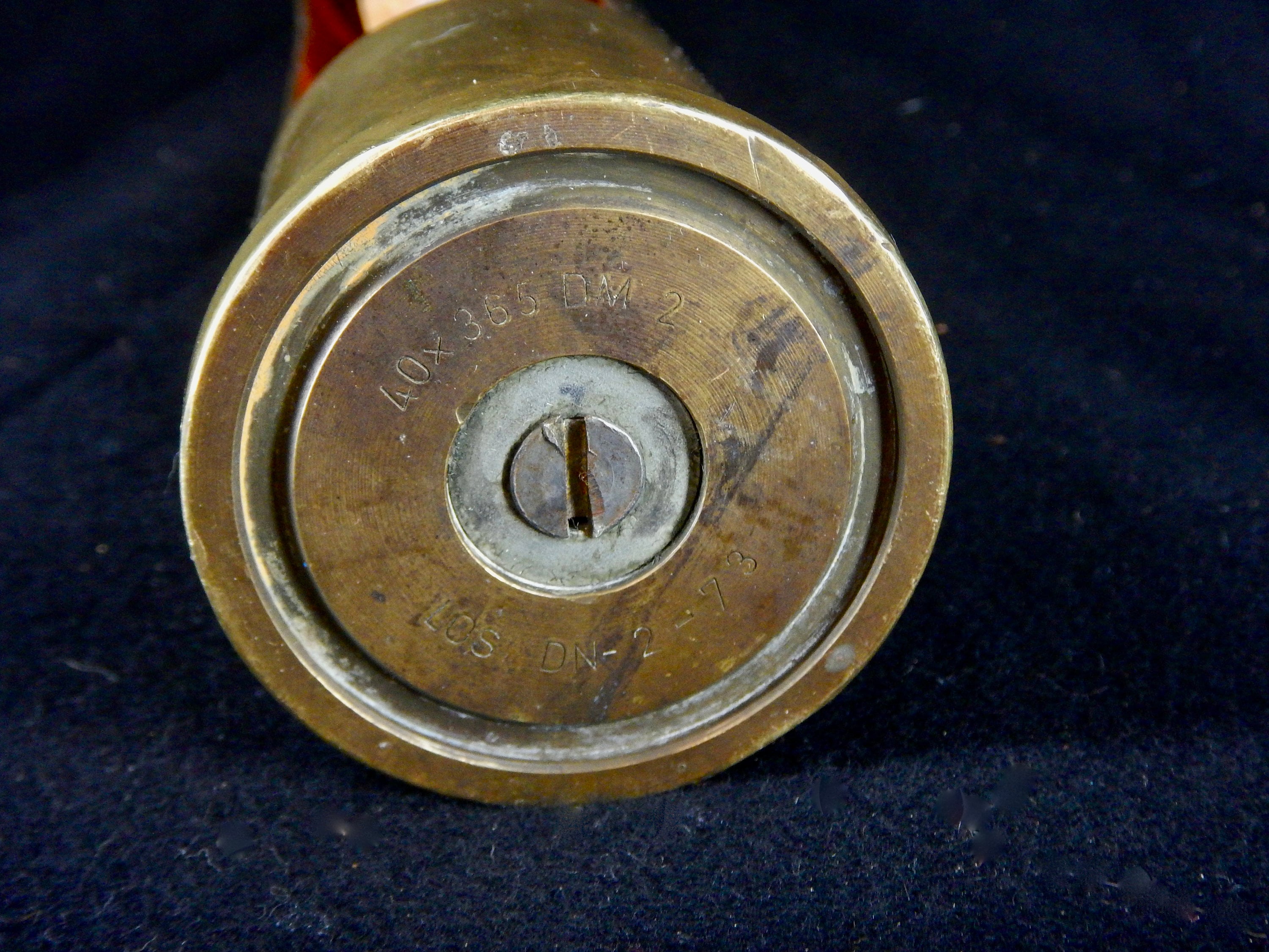 Mid Century Trench Art - Brutalist Style - Shell Casing With Statue of ...