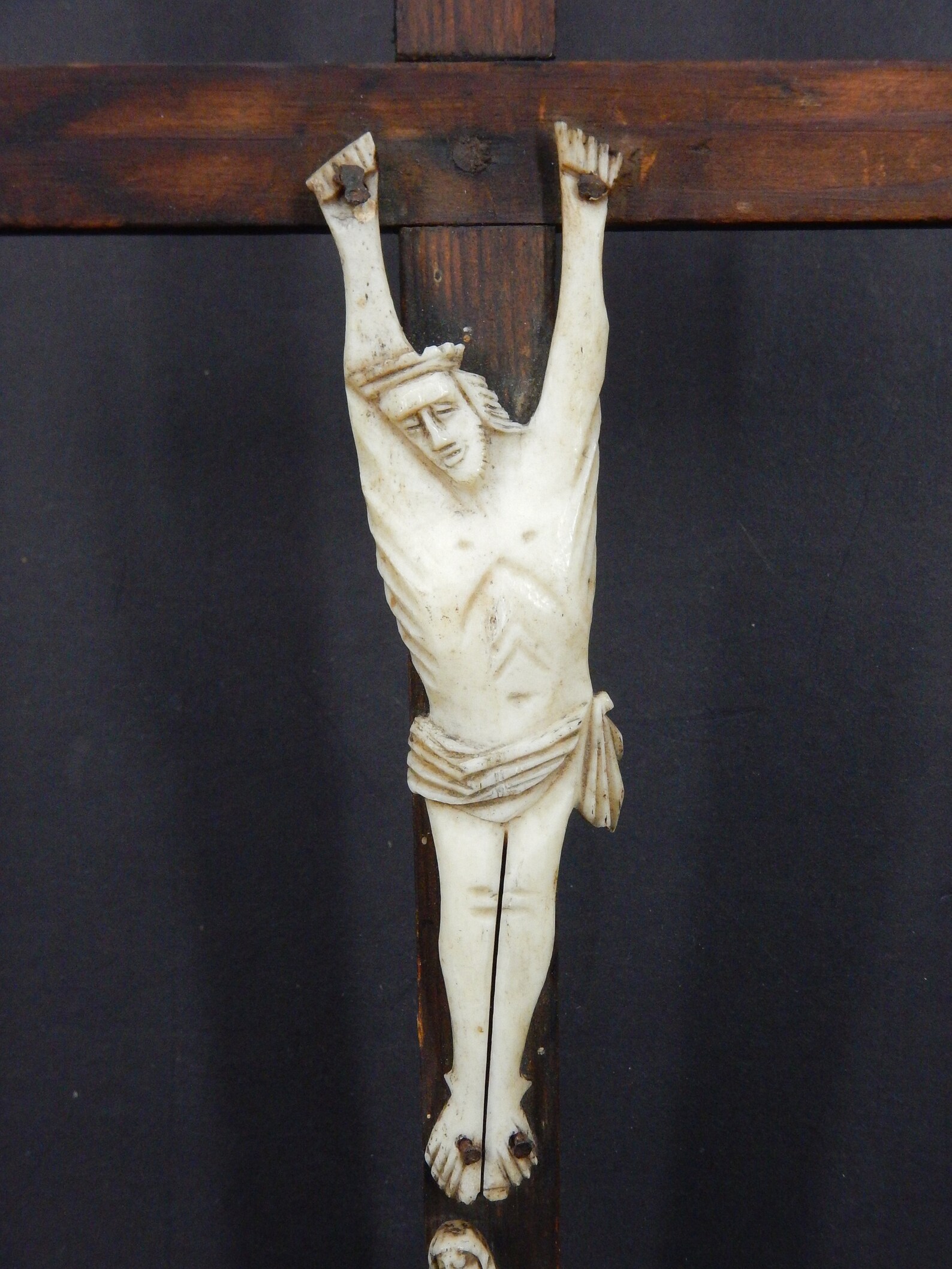 Antique French or Spanish Jansenist Carved Crucifix From C.late 1600's ...