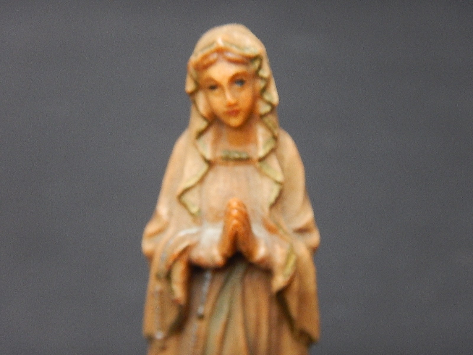 Our Lady of Lourdes by ANRI a Rare Small Freestanding - Etsy