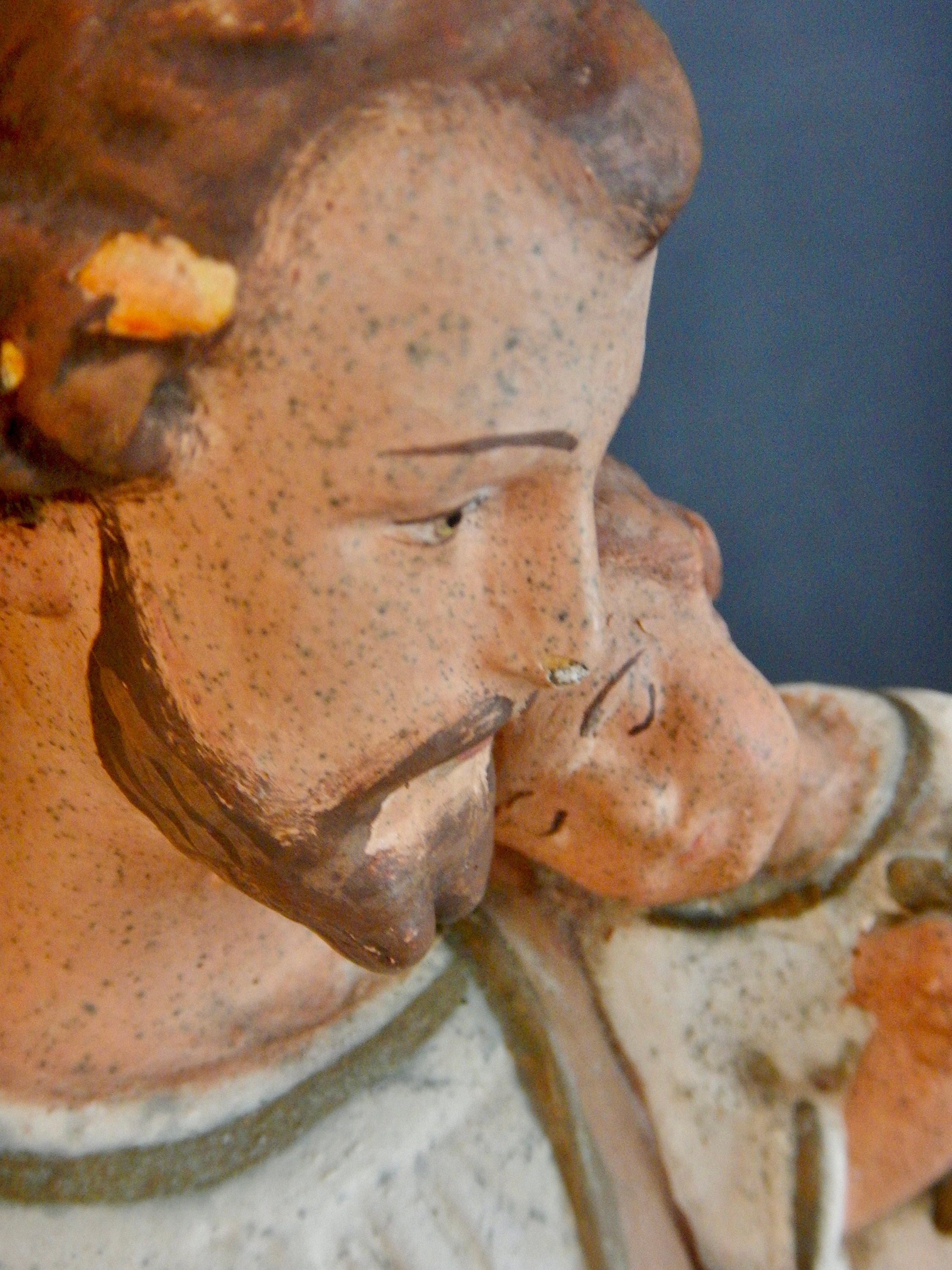 St Joseph Large 16.75 Inch Irish Plaster Freestanding Statue St Joseph ...