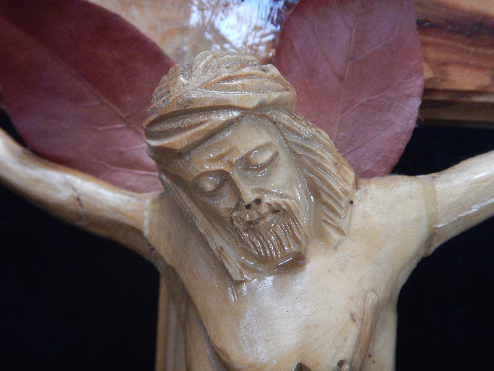 Jerusalem Olive Wood Carved Crucifix Cross Last Century - Etsy