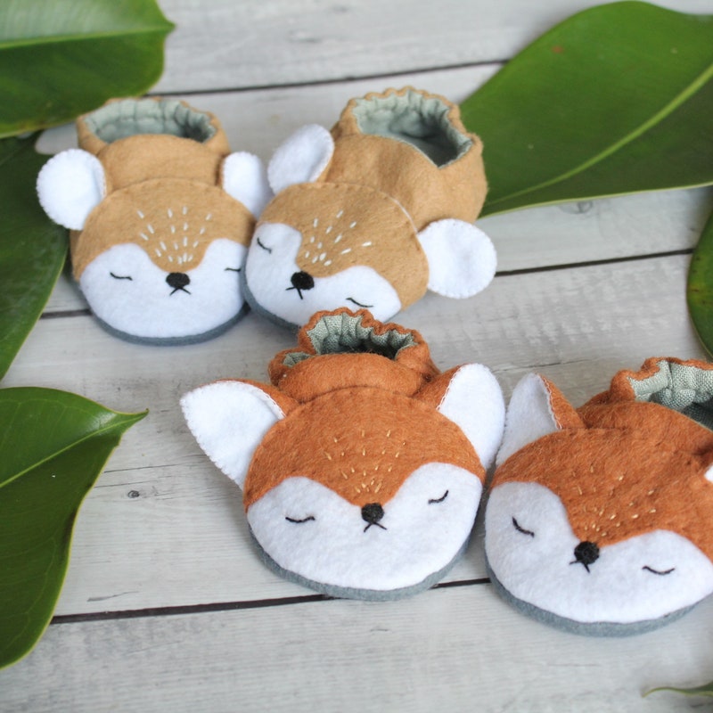 Fox Baby Shoes - Etsy