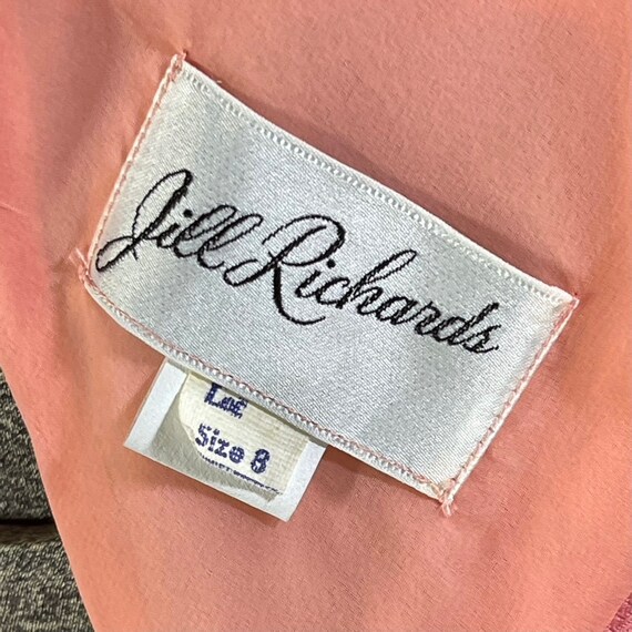70s Jill Richards peach gown - Gem