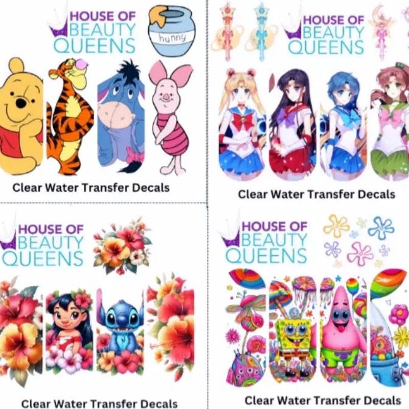 Water Slide Decals - Etsy