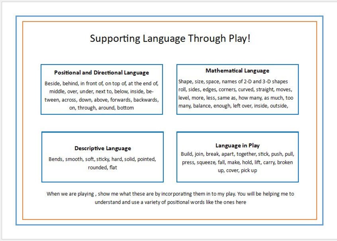 Support Language Development Through Play - Etsy