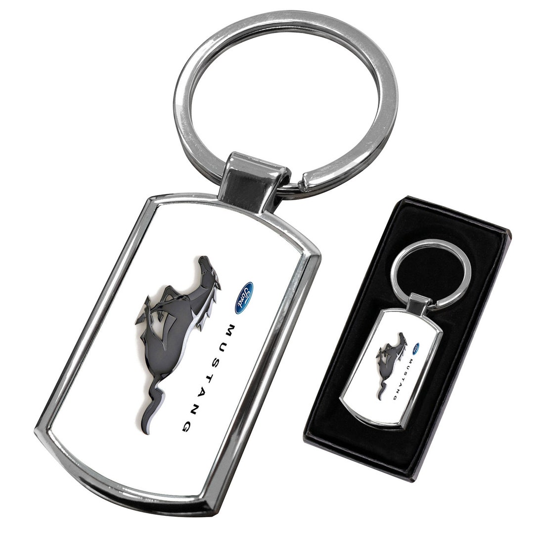 FORD MUSTANG KEYRING - Etsy