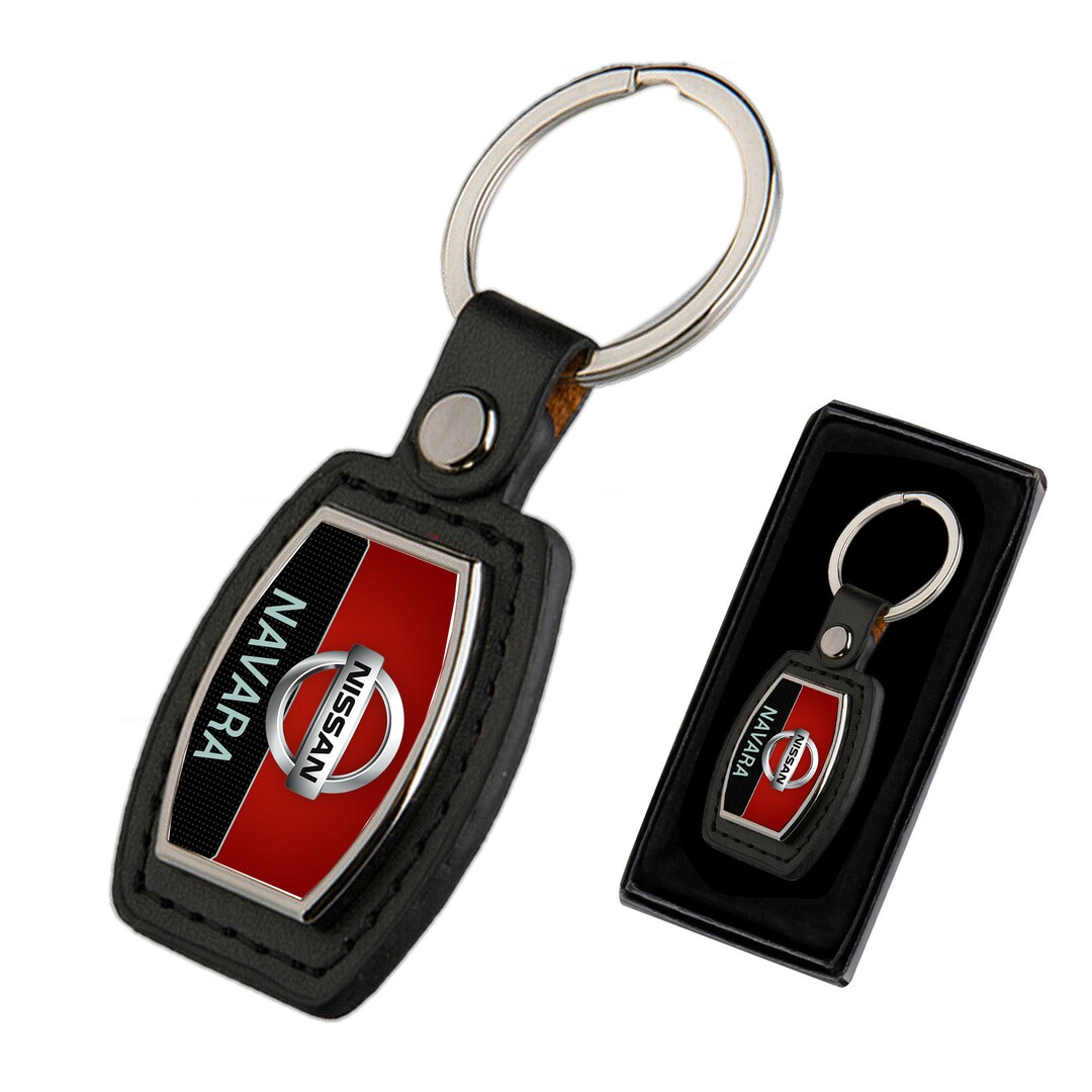 NISSAN NAVARA LEATHER Keyring - Etsy