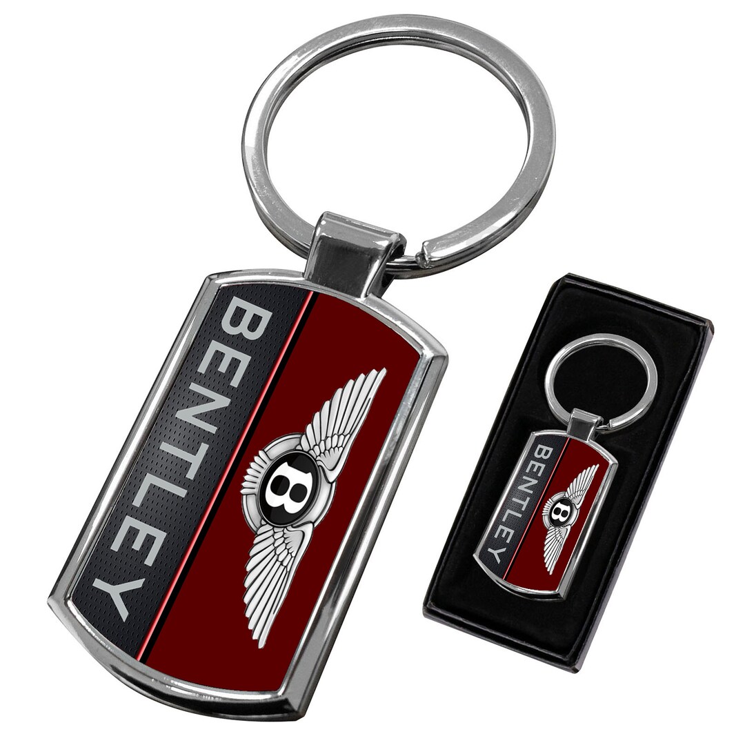 BENTLEY METAL KEYRING - Etsy