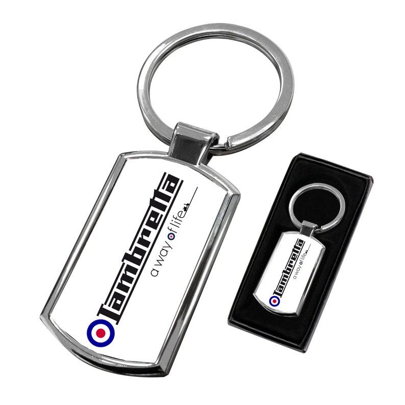 Lambretta Keyring Metal Key Ring With Giftbox 1 - Etsy UK