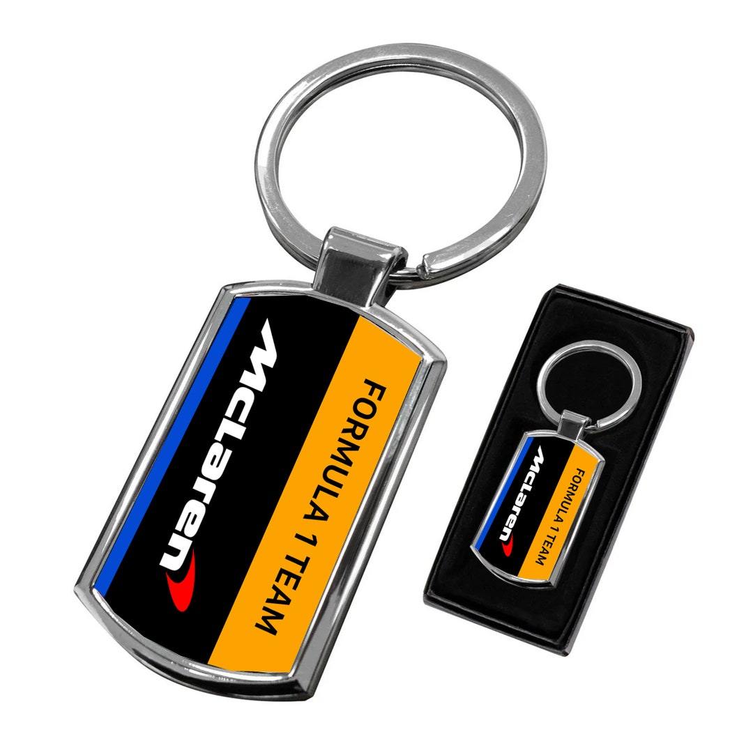 MCLAREN KEYRING Formula 1 Team Metal - Etsy