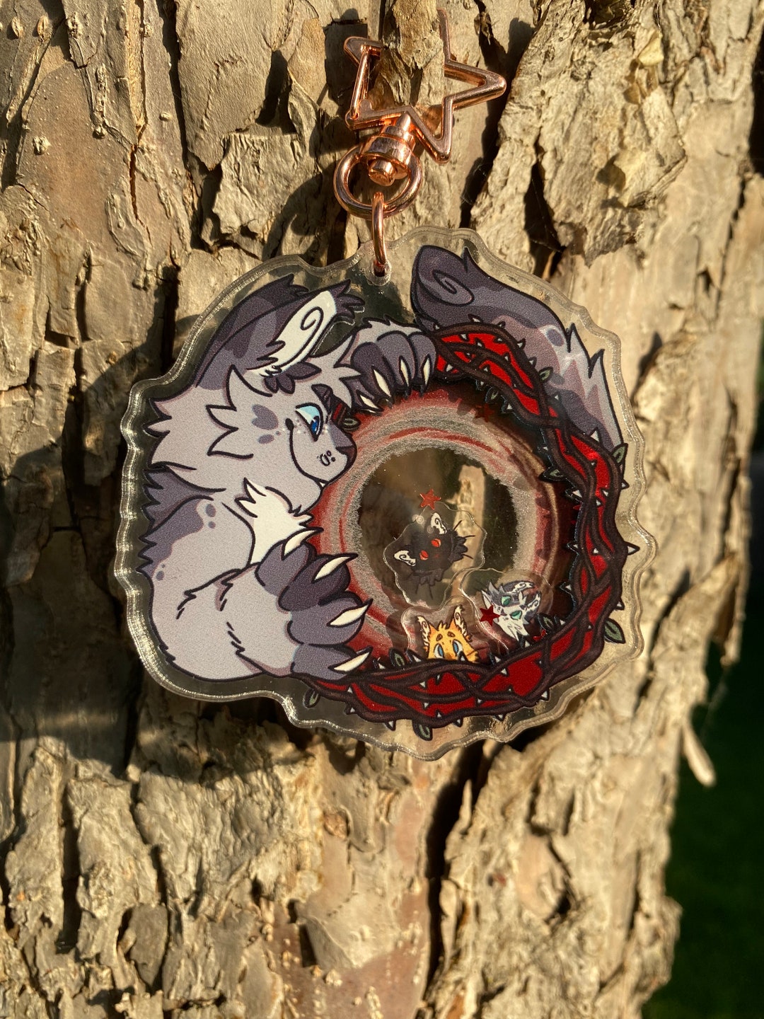 Ashfur Shaker Charm - Etsy