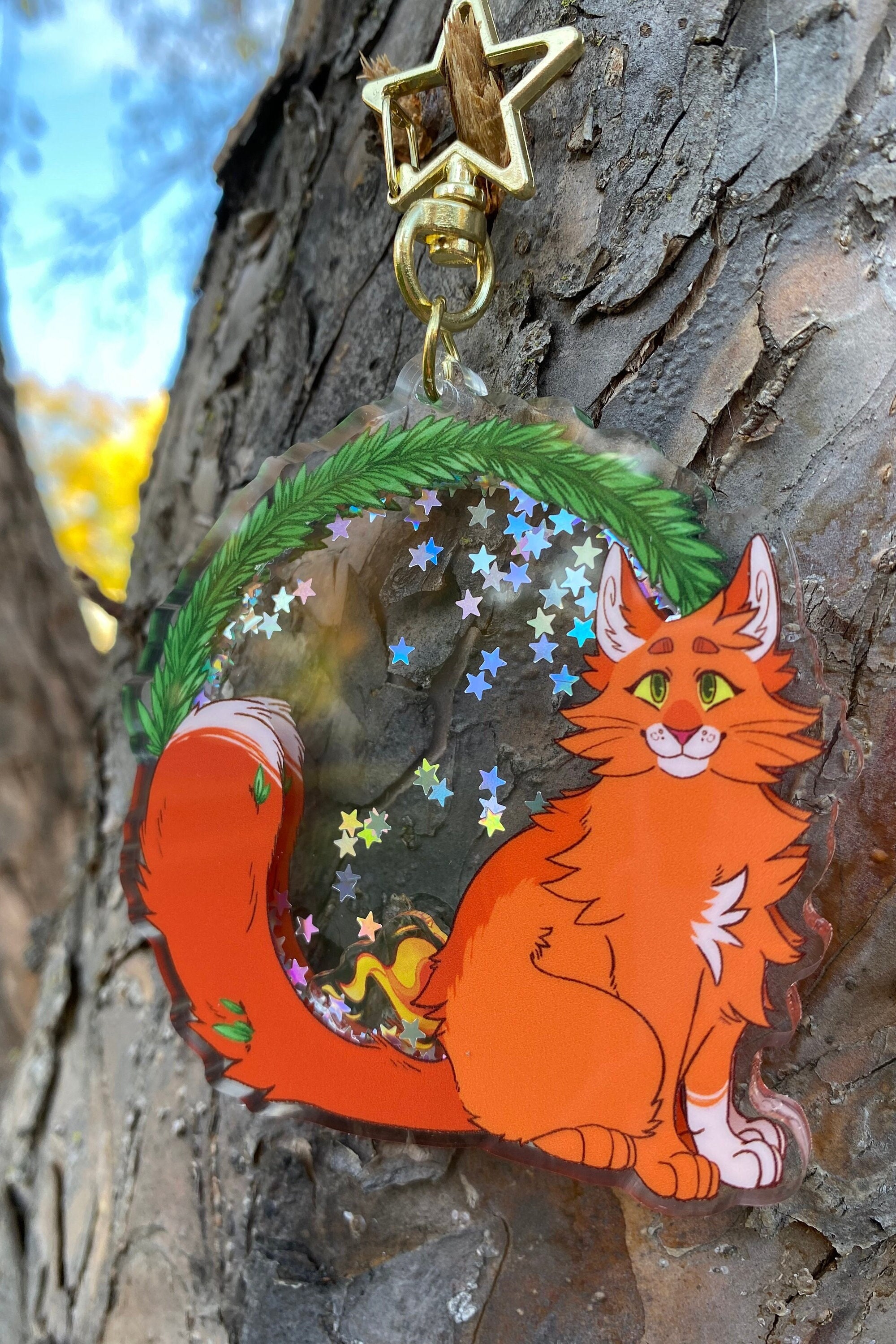 Squirrelflight Shaker Charm - Etsy