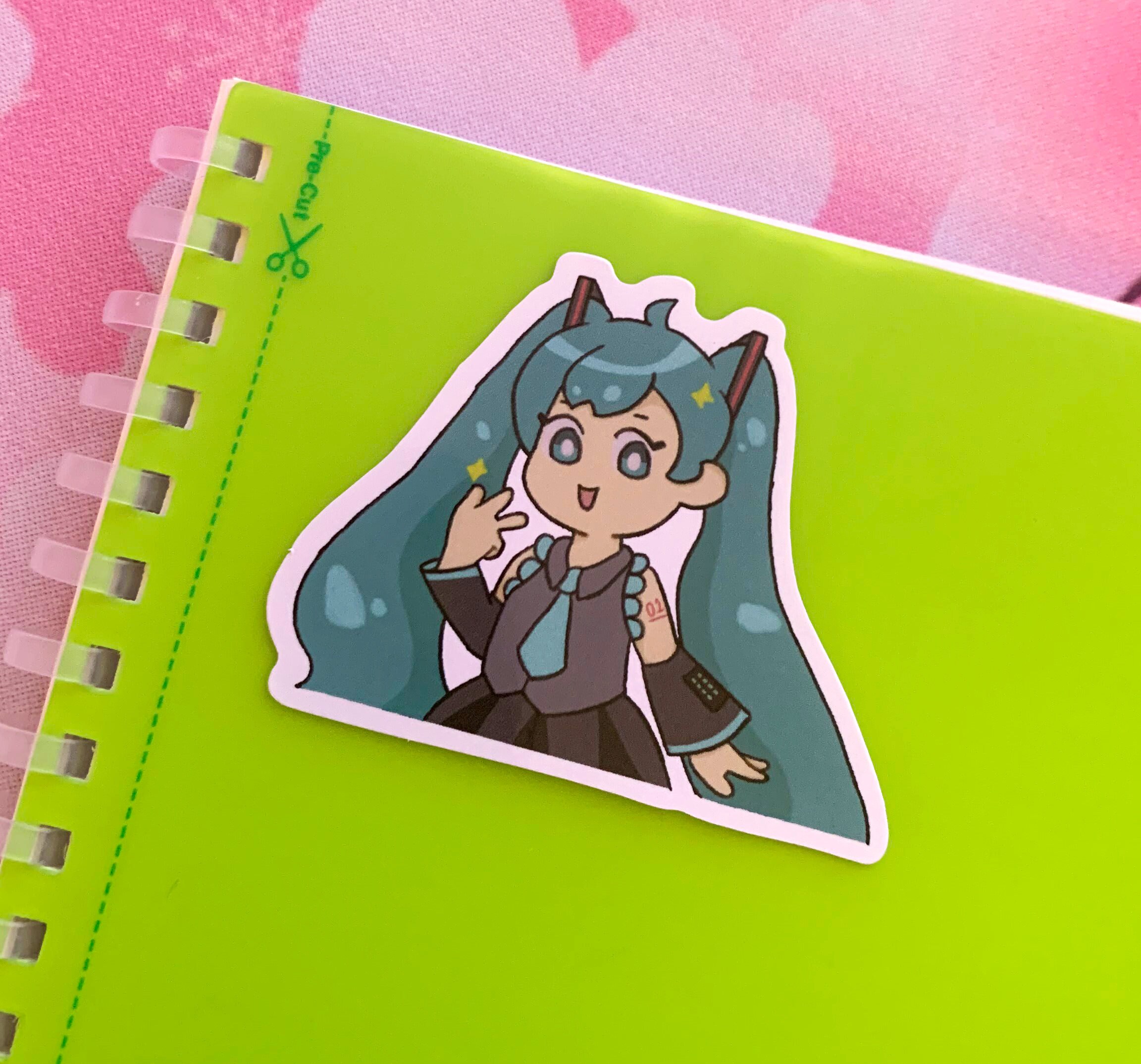 Miku Sticker, Hatsune Miku, Hatsune Miku Sticker, Vocaloid, Vocaloid ...