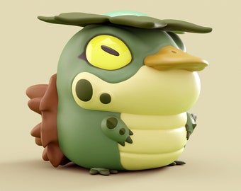 Dragon Grumpii Chibi Cute Art Toy Display Piece Grumpii Art Toy - Etsy