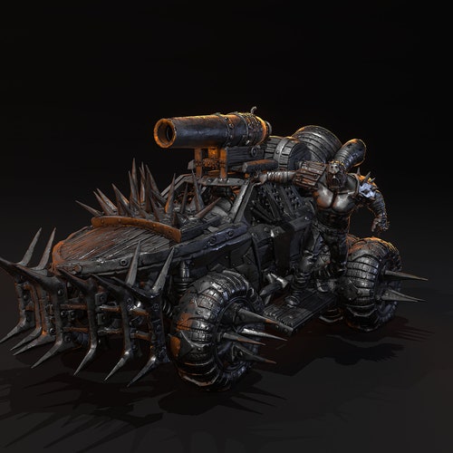 Cyberpunk Car Nomad Cybercar 28mm Miniatures for Tabletop - Etsy