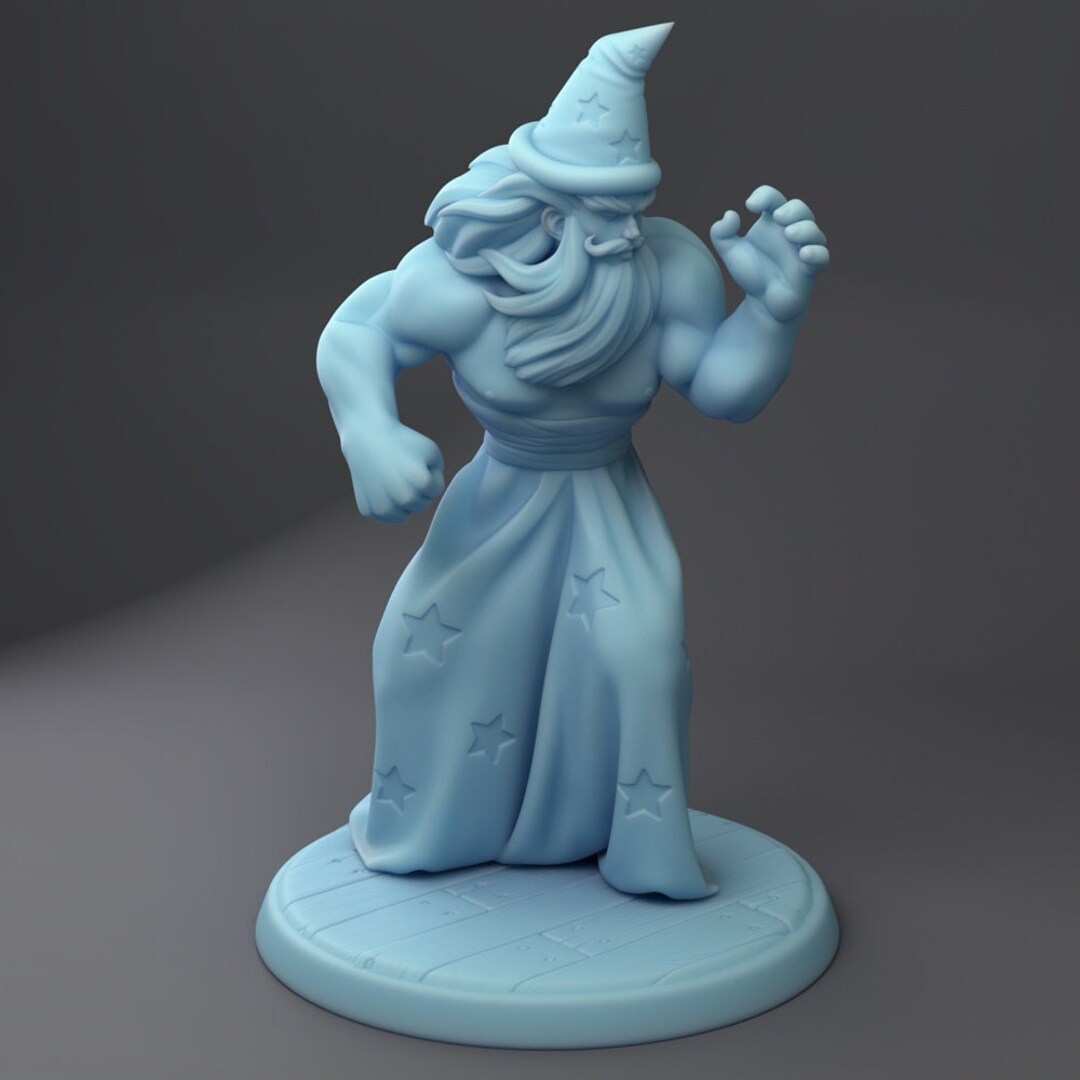 Magus the Wizard Barbarian Sorcerer NPC Tabletop Gaming D&D Dungeons ...