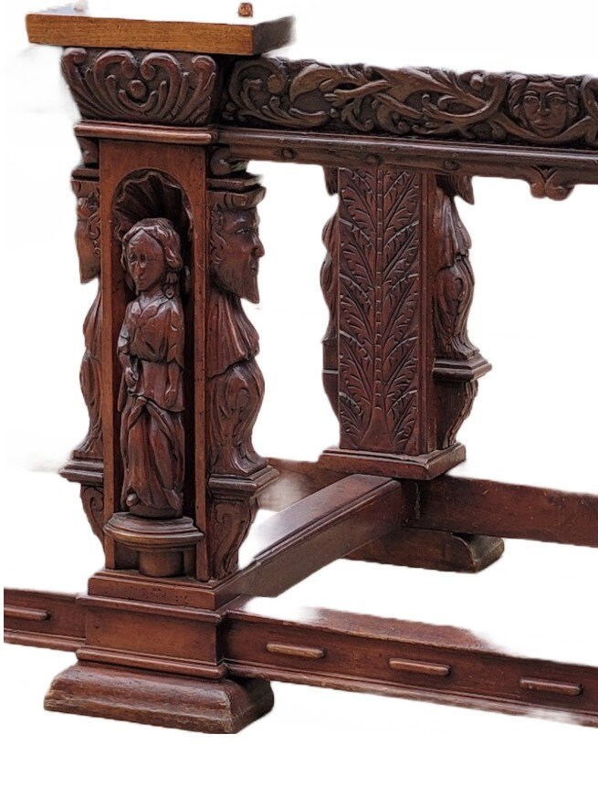 Queen Elizabeth I Table Refectory Table Church Table Draw Leaf Table ...
