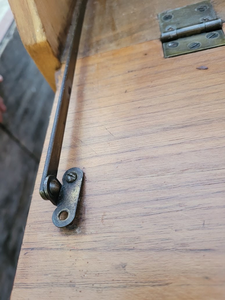 Mahogany Sectetary Desk Slanted Desk Antique Secretary Desk Vintage ...