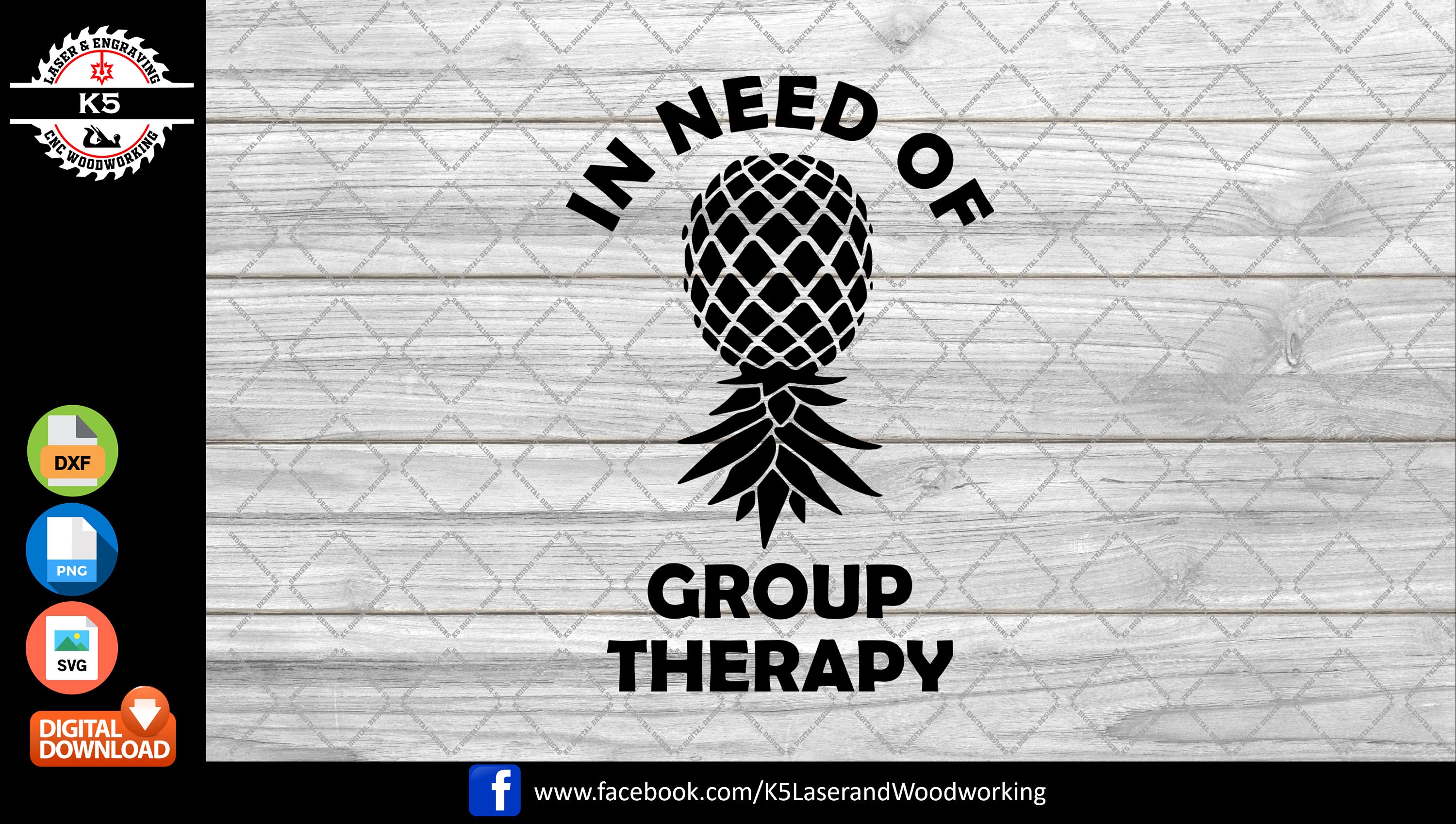 Upside Down Swinger Pineapple -in Need of Group Therapy Digital Print ...