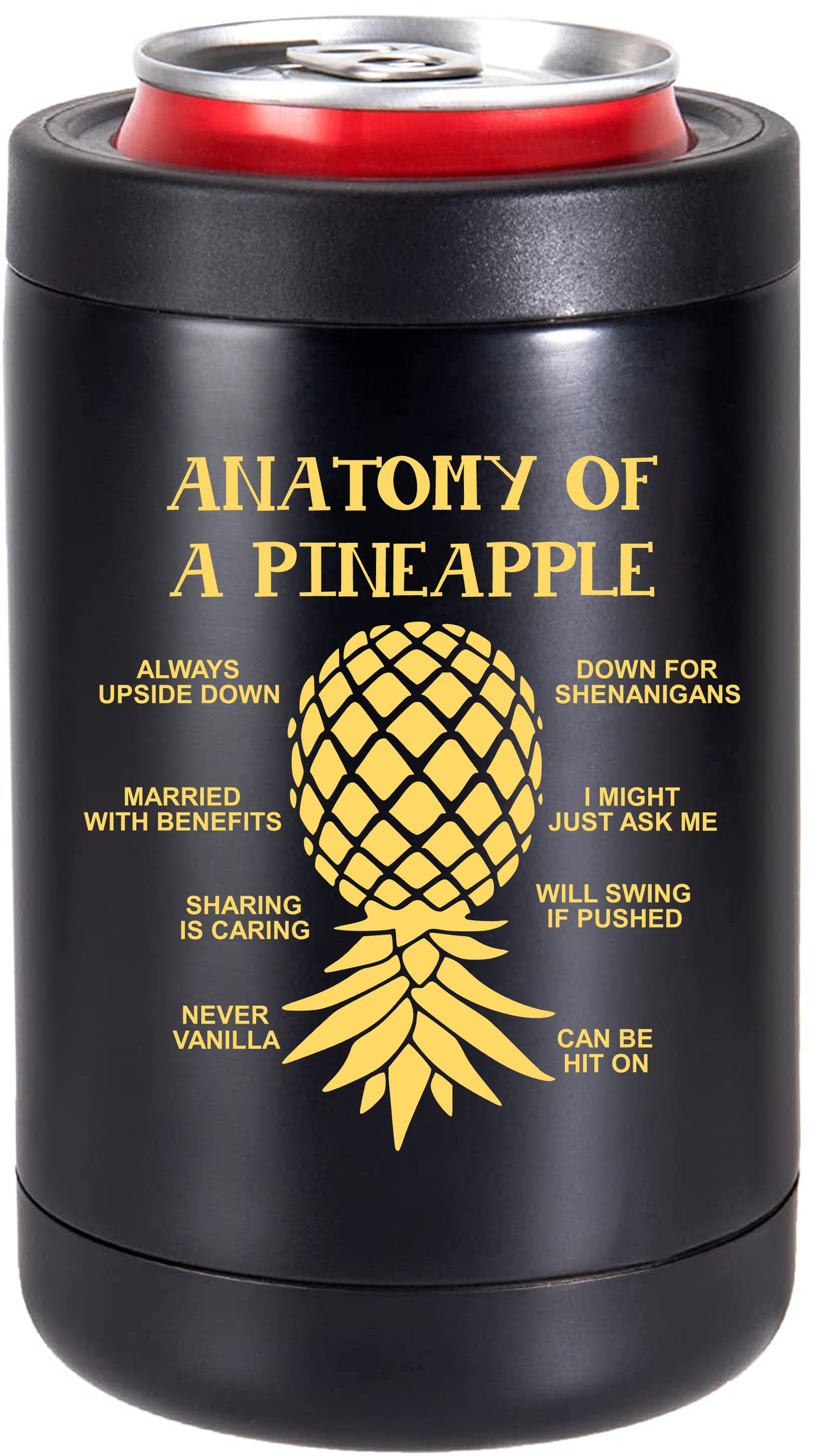 Upside Down Swinger Pineapple Anatomy of a Pineapple Digital File CNC ...