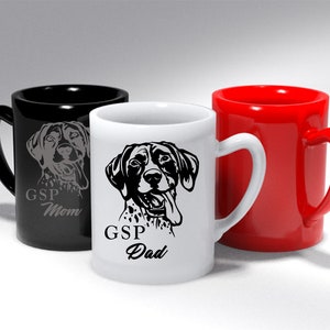 German Shorthaired Pointer GSP Package of 64 SVG Print or Cut Files for ...