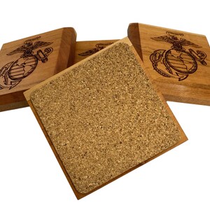 United States Marine Corps USMC Laser Engraved Eagle Globe and Anchor ...