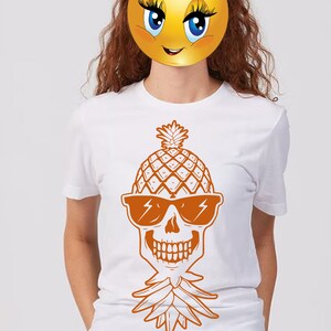 Pineapple Skeleton Skull SVG, CNC Laser Cut Files (digital Download) - Etsy