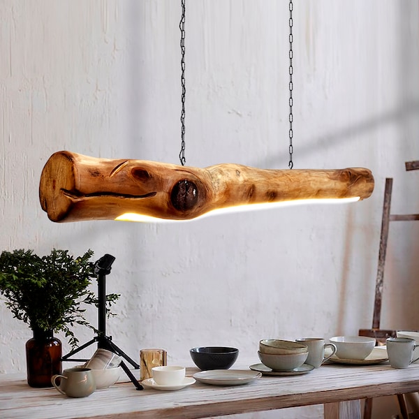 Rustic Pendant Light - Etsy