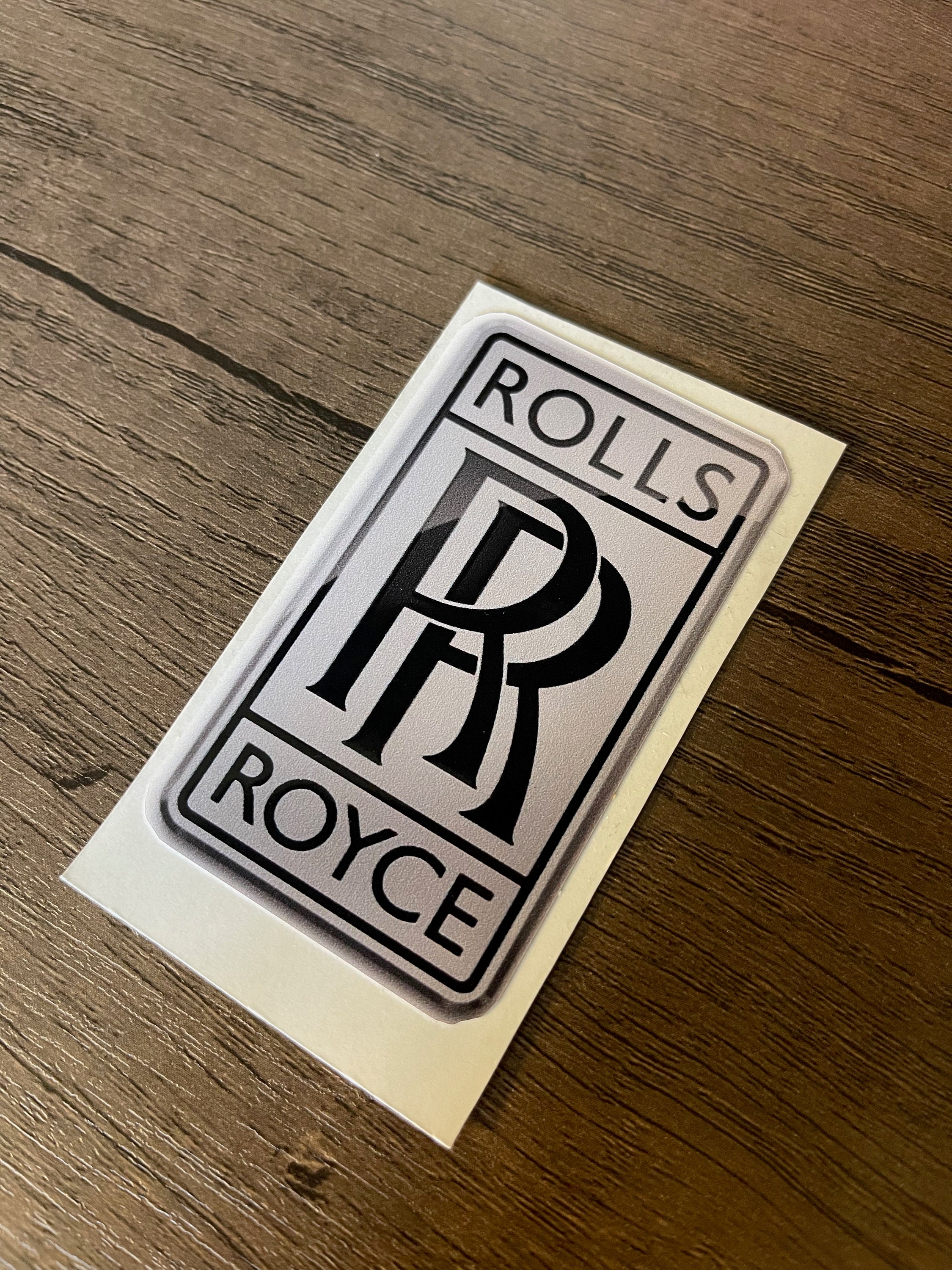 Home Décor Rolls Royce Car Logo STICKER Die-Cut Vinyl Decal Décor ...