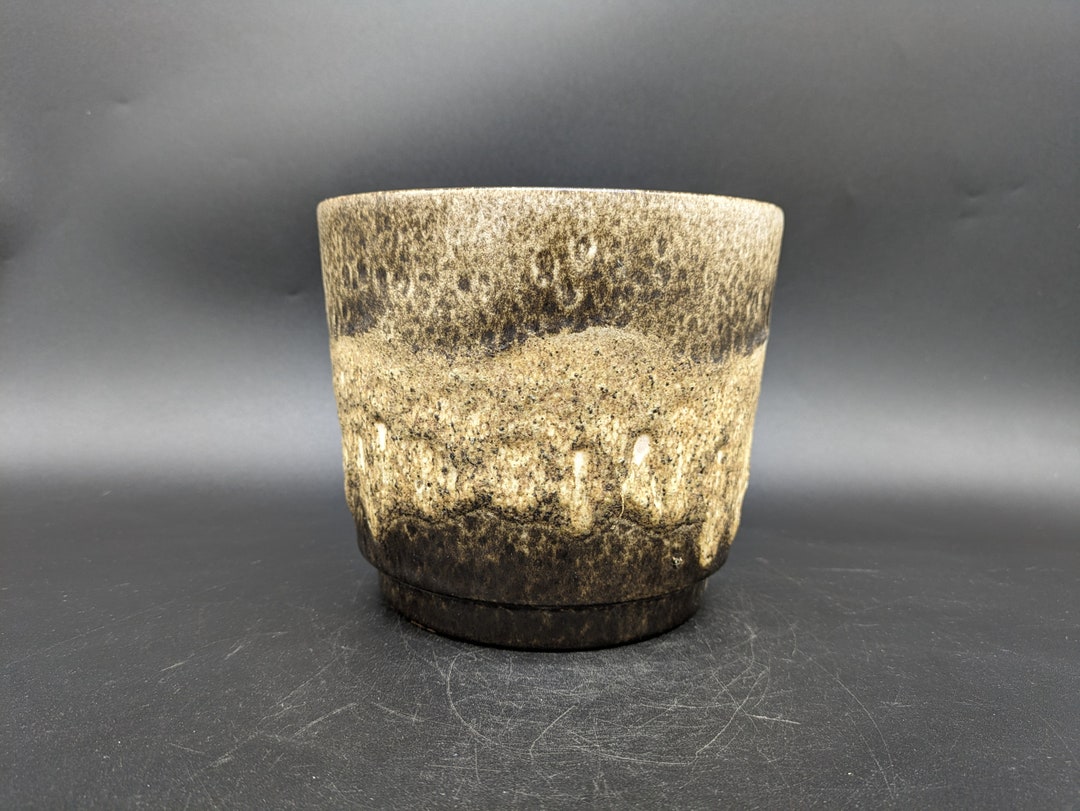 Scheurich 806 17 Cachepot Planter Pot Earth Tones Ceramic West German ...