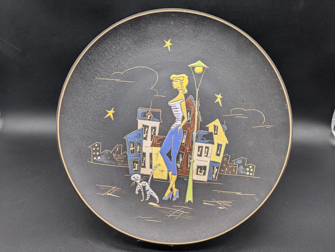 Ruscha 717/2 1 5 Wall Plate Decor Paris Wall Plate Ceramic Mid Century ...