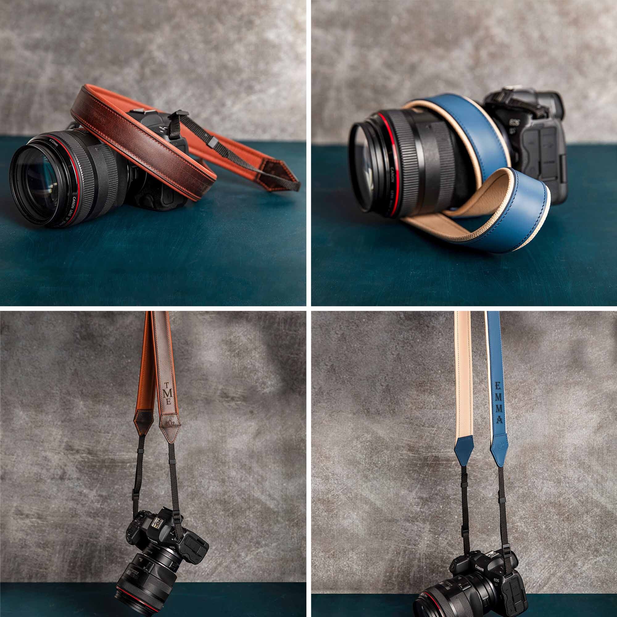 Custom Leather Camera Strap, Dslr,canon,nikon,sony Camera Strap ...
