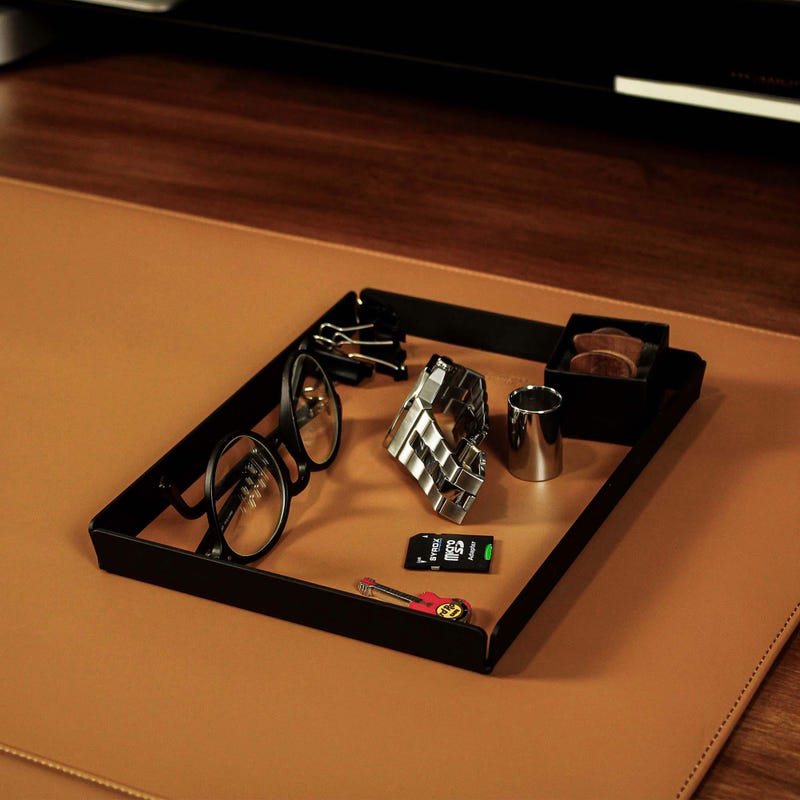 Metal Catchall Tray Black - Etsy