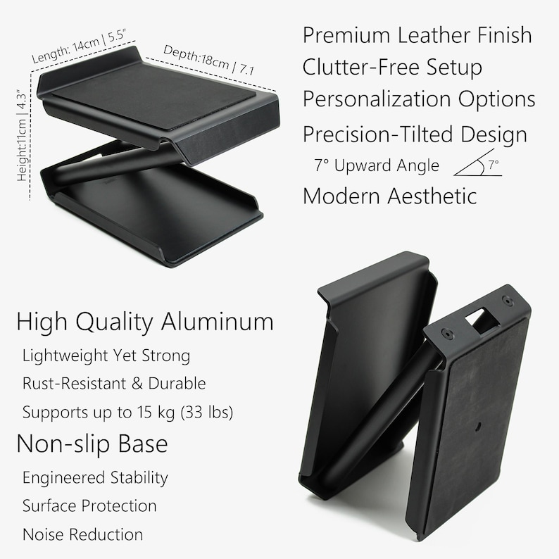Premium Metal Speaker Stand With Leather Base | Anti-vibration Audio ...