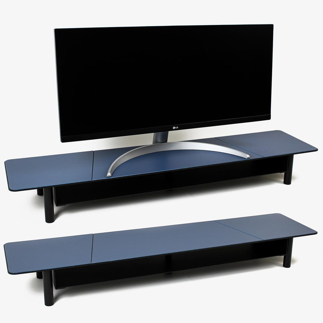 Custom Monitor Stand | Sleek Desk Riser for Him, Dad, or Coworkers ...