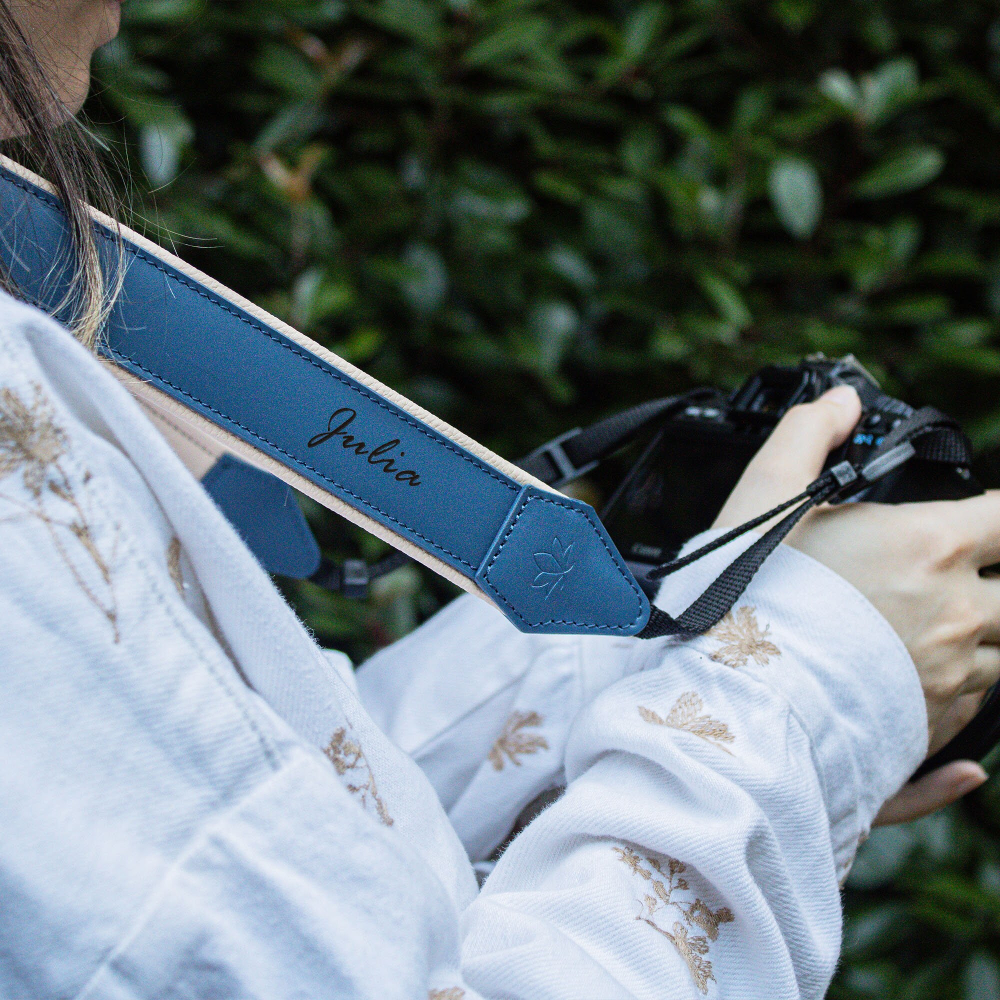 Personalized Leather Camera Strap - Christmas Gift for Photographers ...