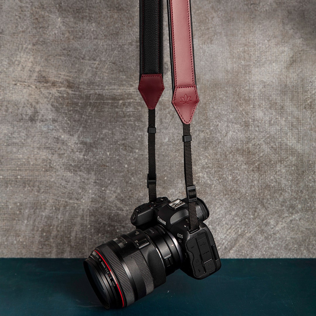 Personalized Leather Camera Strap - Christmas Gift for Photographers ...
