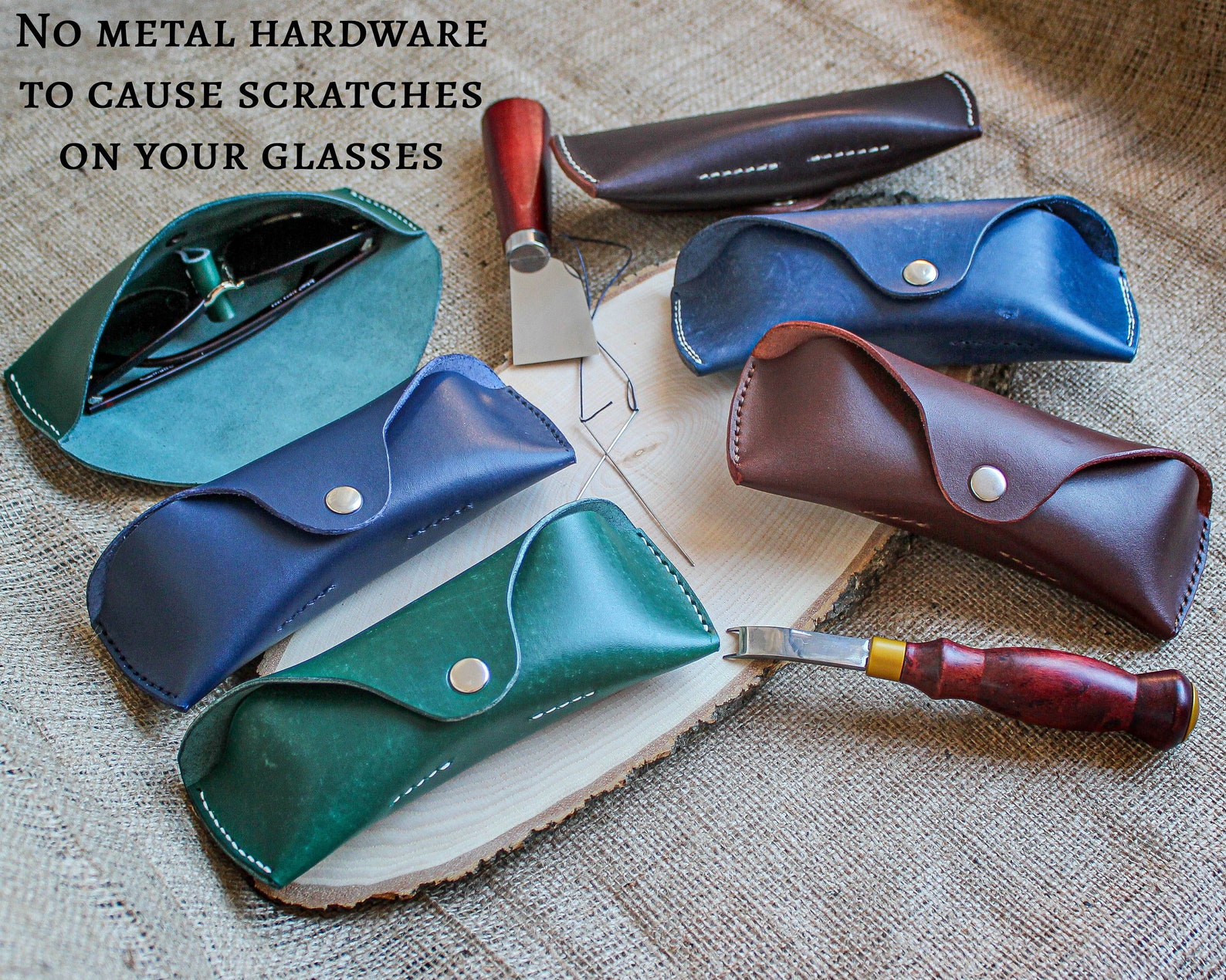 Personalized Leather Sunglasses Case Ray Ban Case Eyeglasses - Etsy