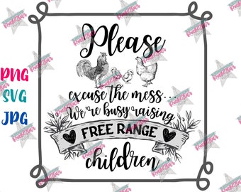 Free Range Eggs SVG Farm SVG Png Dxf Eps Pdf French Country - Etsy