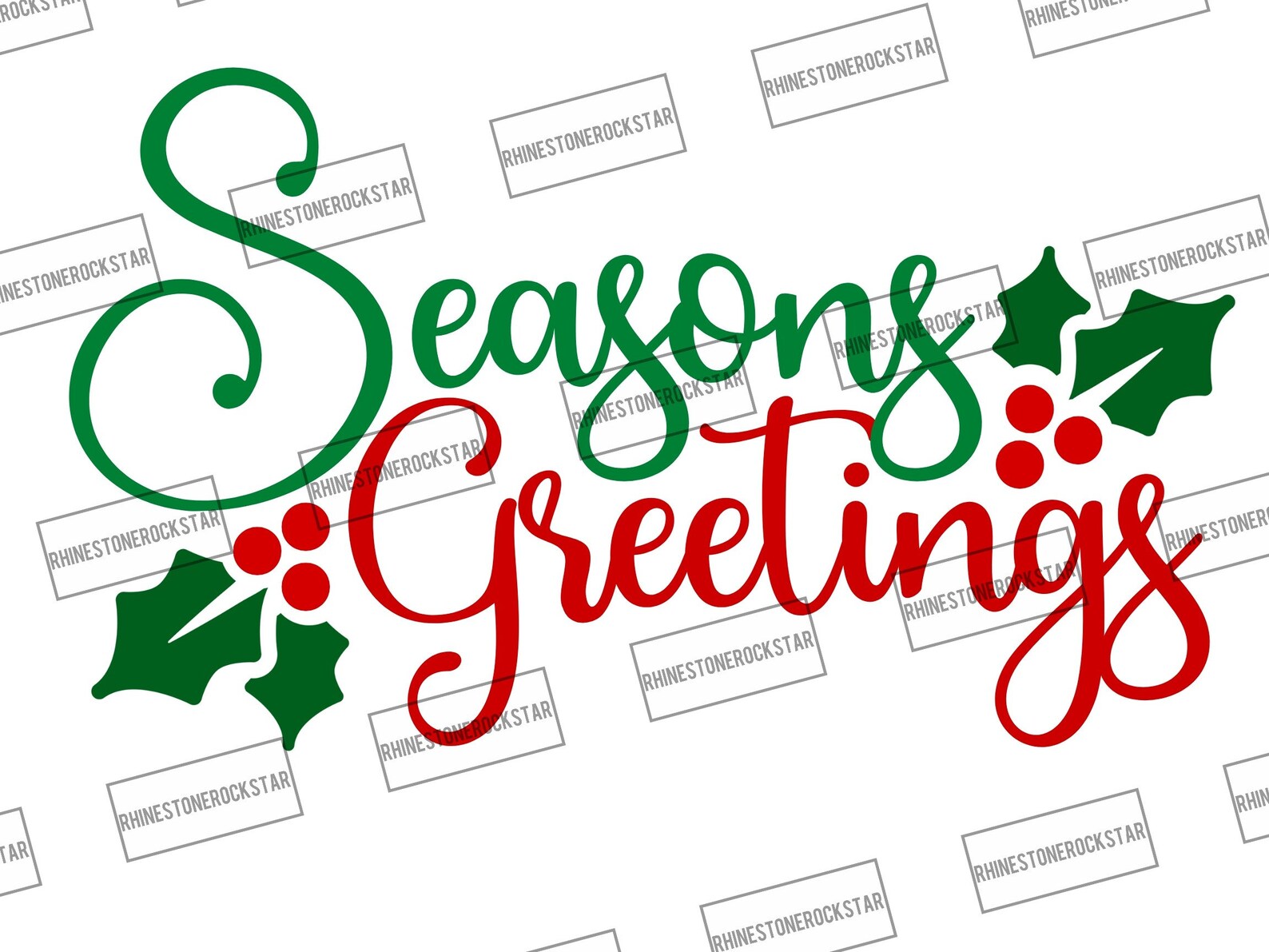 Seasons Greetings | PNG | SVG | JPG | Instant Digital Download - Etsy