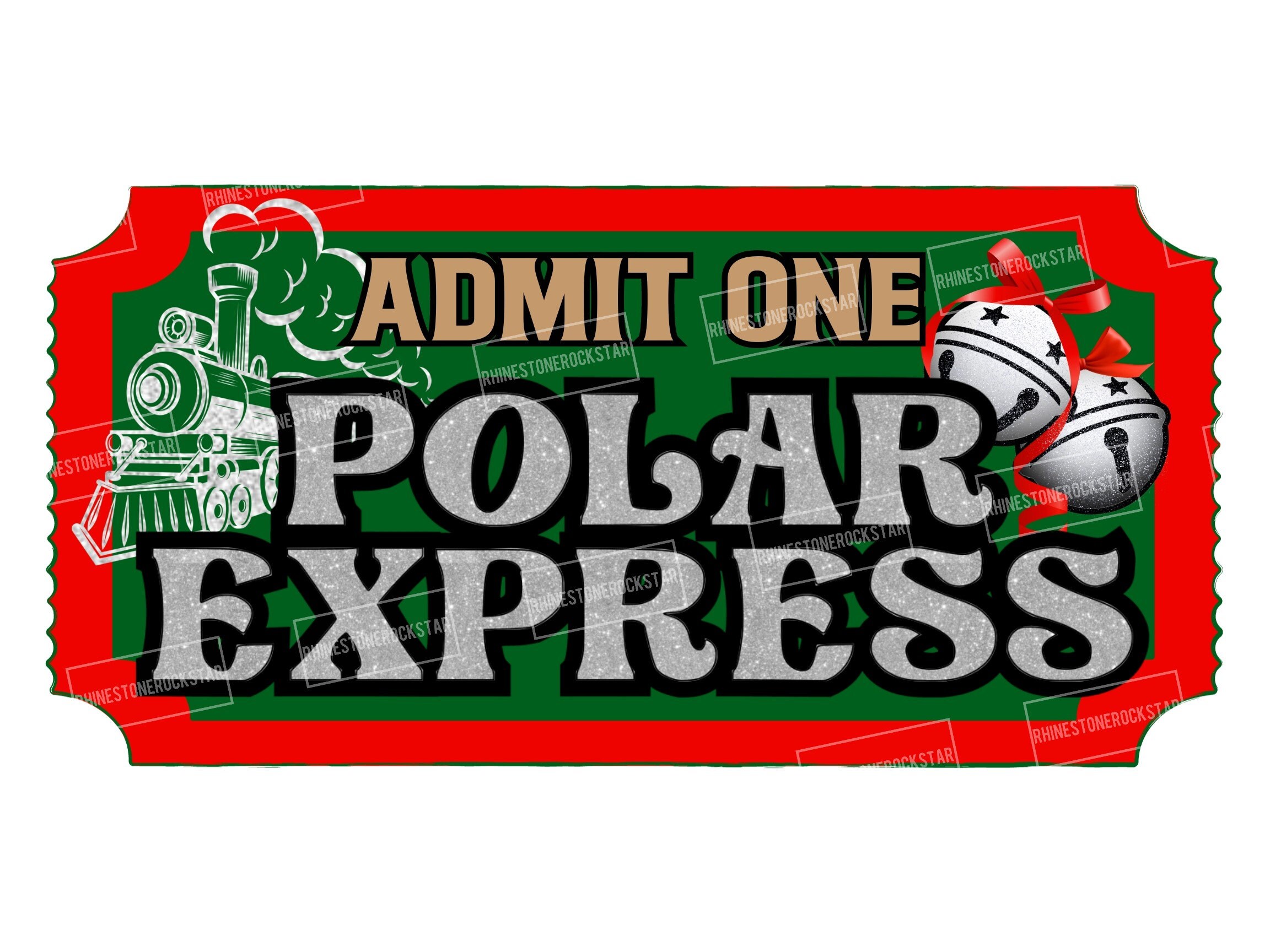Polar Express Ticket | PNG ONLY | Instant Digital Download | 300 Dpi - Etsy