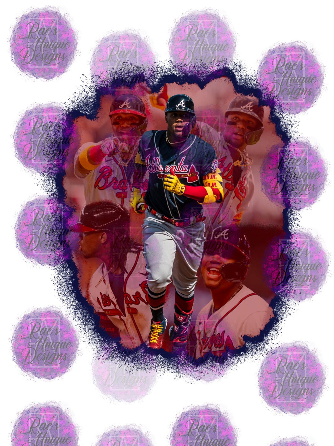 Digital Print of Ronald Acuña Jr. - Etsy