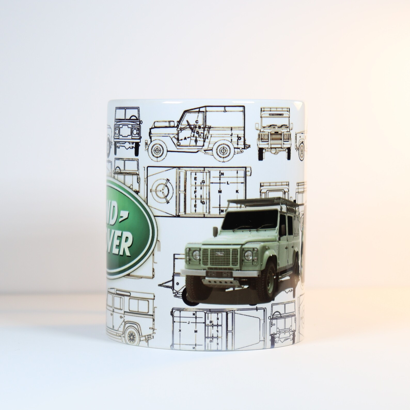 Land Rover Mug Car Series 11 Oz Large Handle - Etsy