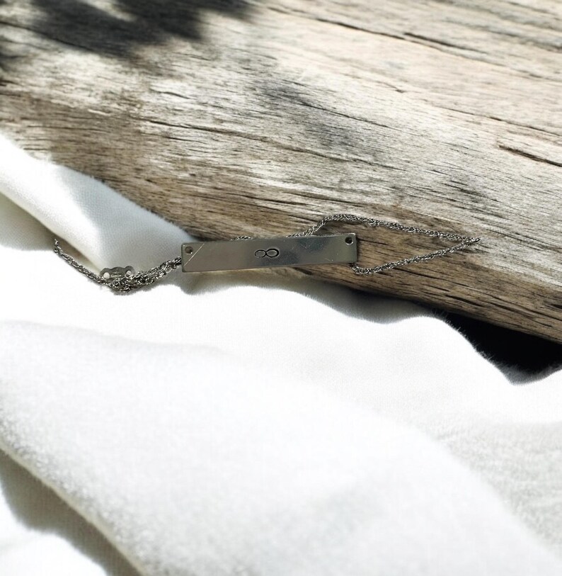 Infinity Necklace - Etsy