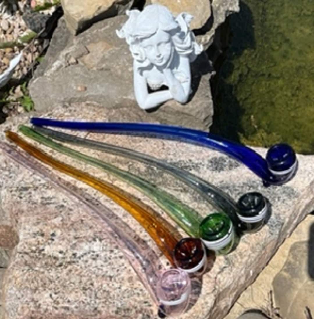 Gandalf Glass Pipe, Multi-colors Glass Pipes, Cool Design Pipe, Hand ...
