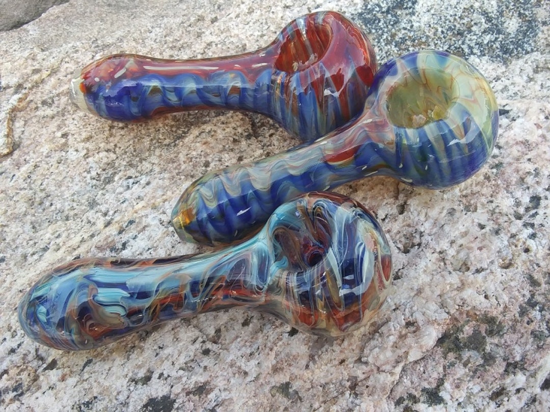 Smoke Glass Pipe, Multi-colors Glass Bowl, Mystic II Glass Pipes, Cool ...