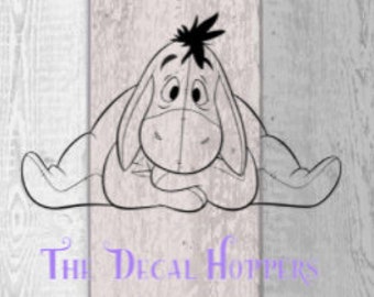 Disney Eeyore from Winnie the Pooh Decal Stickers, Labels & Tags Bumper ...