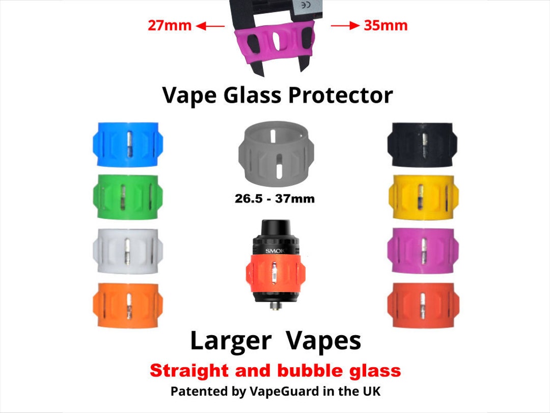 Vape Tank Glass Band, for ANY Sized Vape, 2 Pieces - Etsy