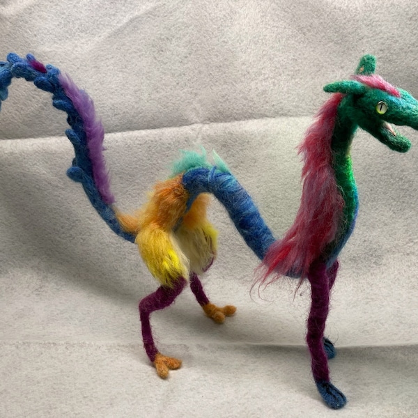 Needle Felted Dragon - Etsy